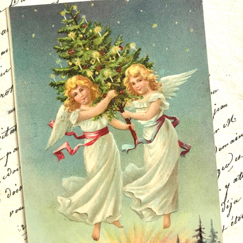 Angel Postcard - Etsy