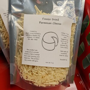 Freeze-dried, Shredded Parmesan Cheese: the Convenient and Versatile ...
