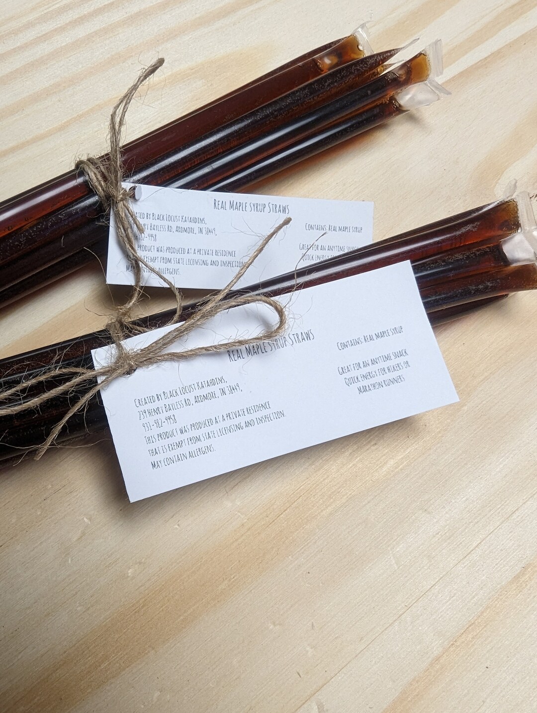 Sweeten Your Day With Real Maple Syrup Straws - Etsy