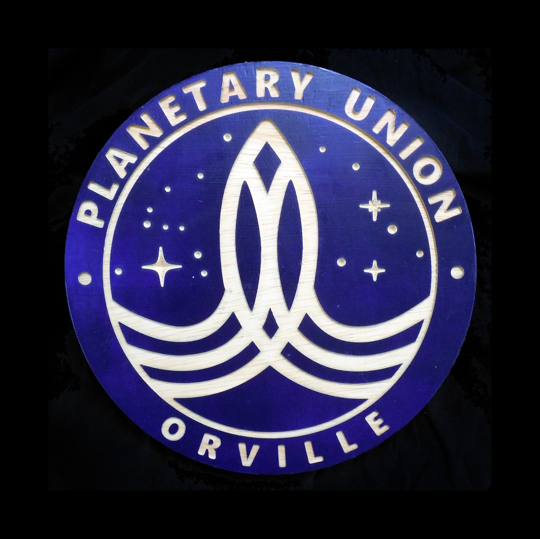 Planetary Union Orville Sign 12" Across - Etsy