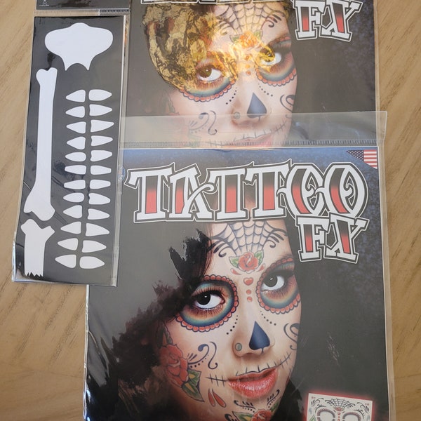 Day of the Dead Face Stencil - Etsy