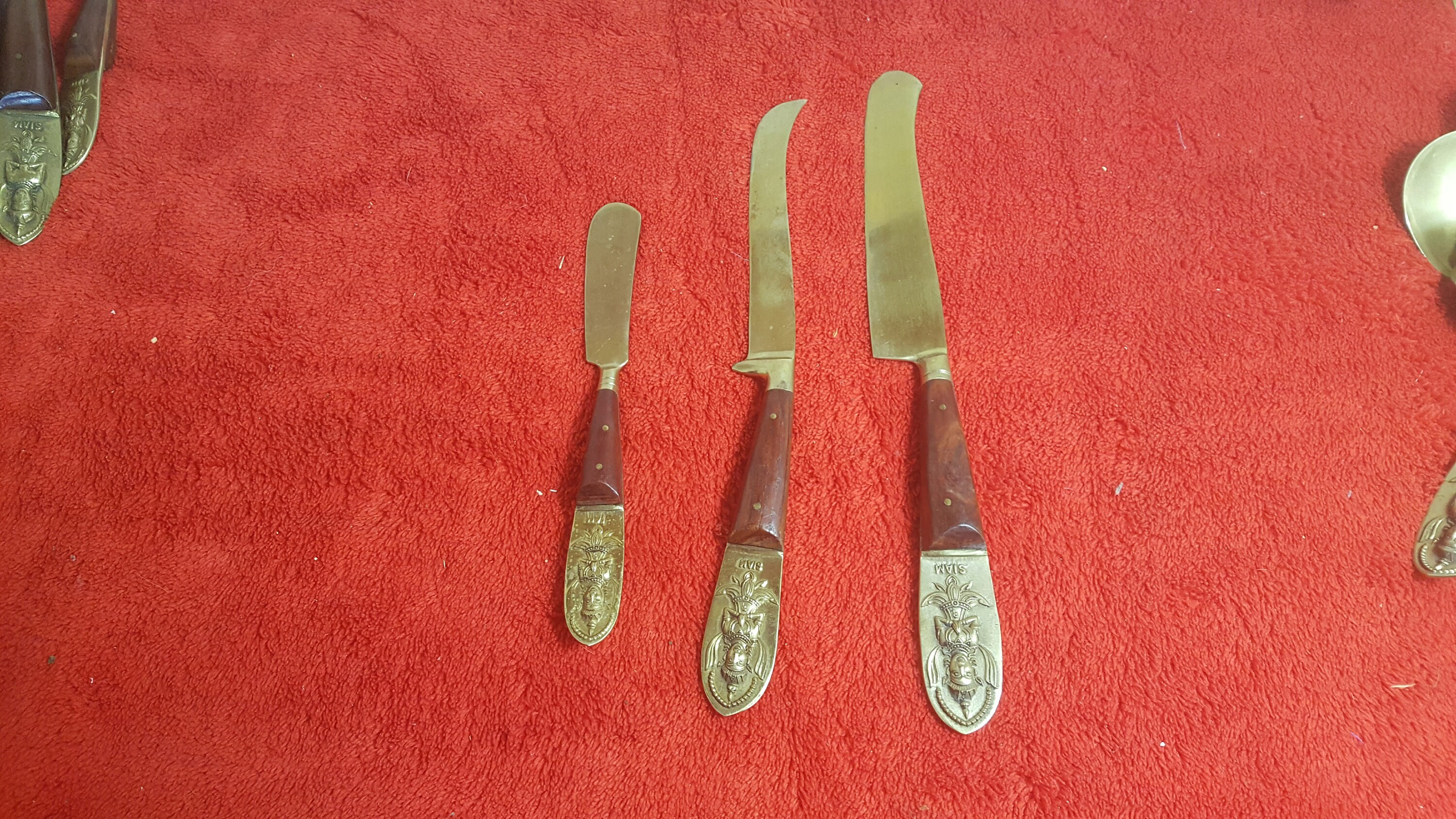 Vintage Siam Thailand Flatware Silverware Full Set 144 - Etsy