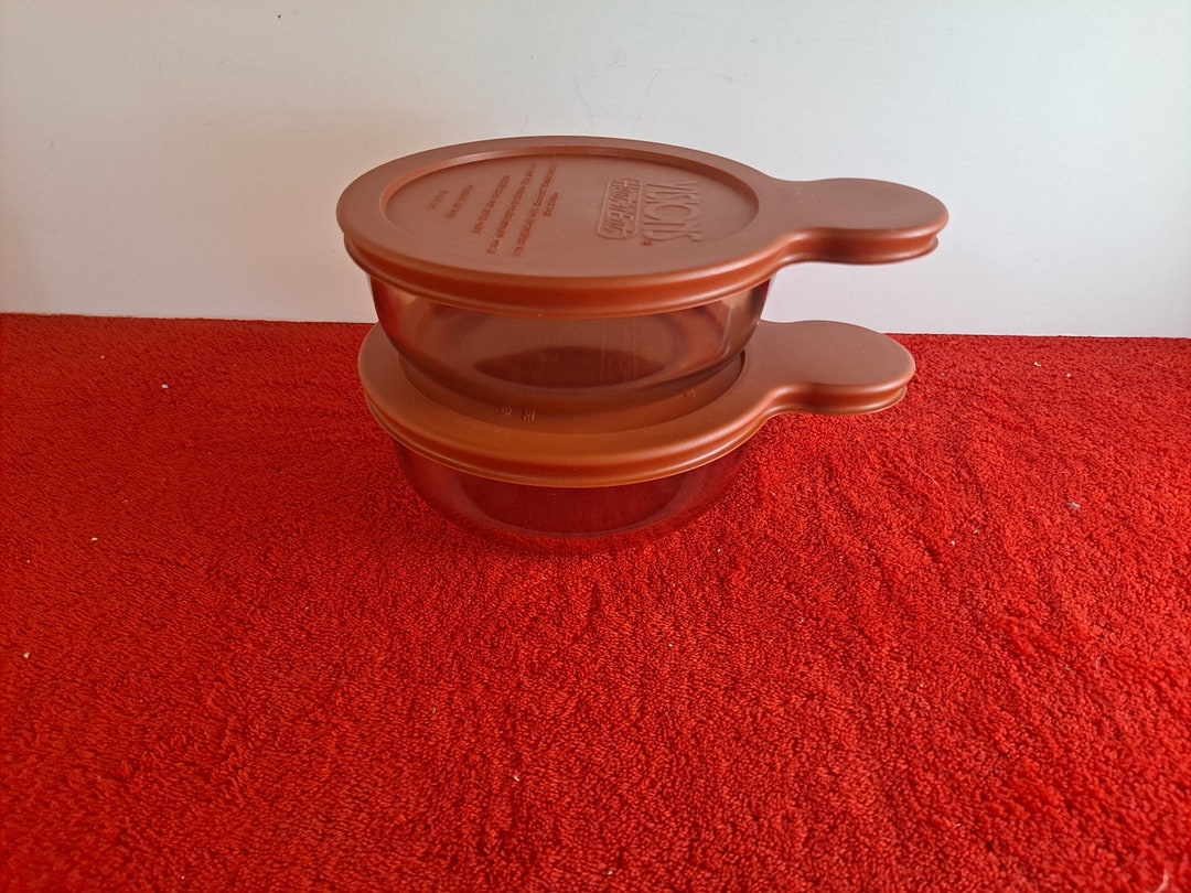 Vintage Corningware Visions Heat and Eat Grab-its Bowls / Set - Etsy