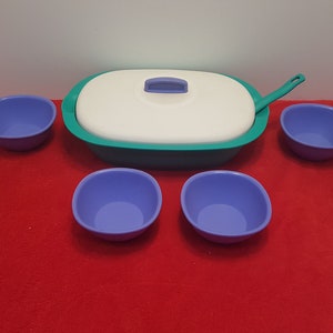 Vintage Tupperware Legacy Serving Dish, Tupperware Microware Casserole ...