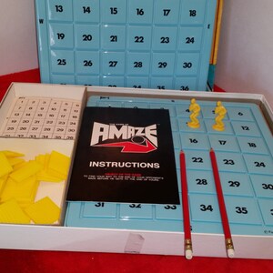Vintage Amaze Game / 1976 Fun Things Inc. / Maze Game - Etsy