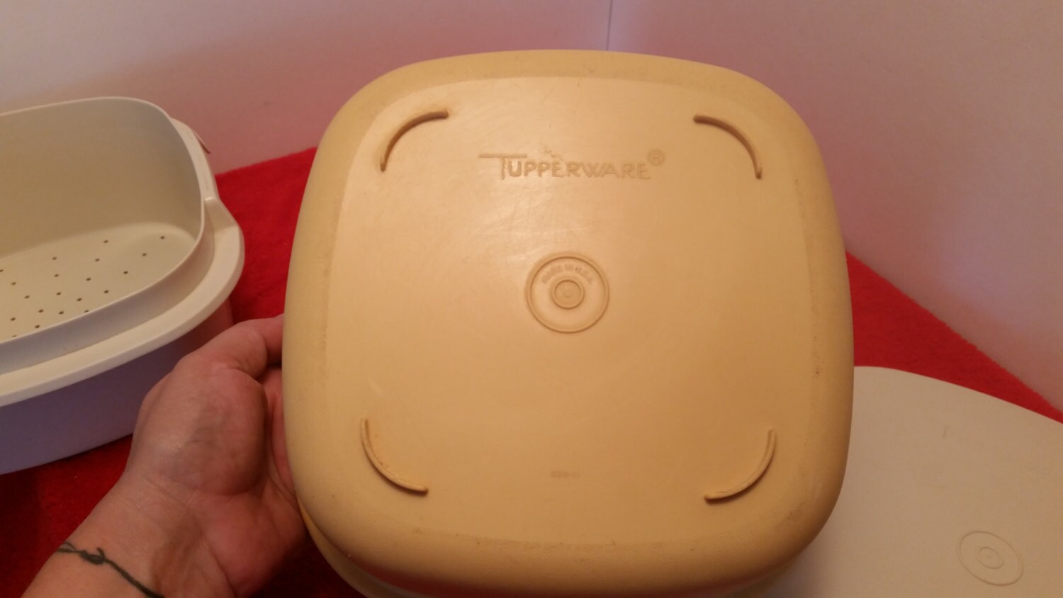 Vintage Tupperware Microwave Steamer Set 3 Pieces Tupperware - Etsy