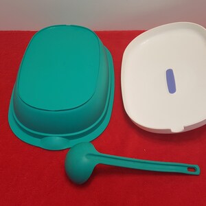 Vintage Tupperware Legacy Serving Dish, Tupperware Microware Casserole ...