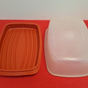 Vintage Tupperware Meat Keeper Container / Tupperware Ham, Chicken ...