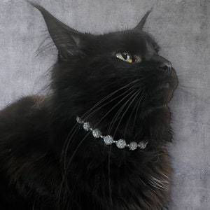 Breakaway Rhinestone Cat Collar - Etsy