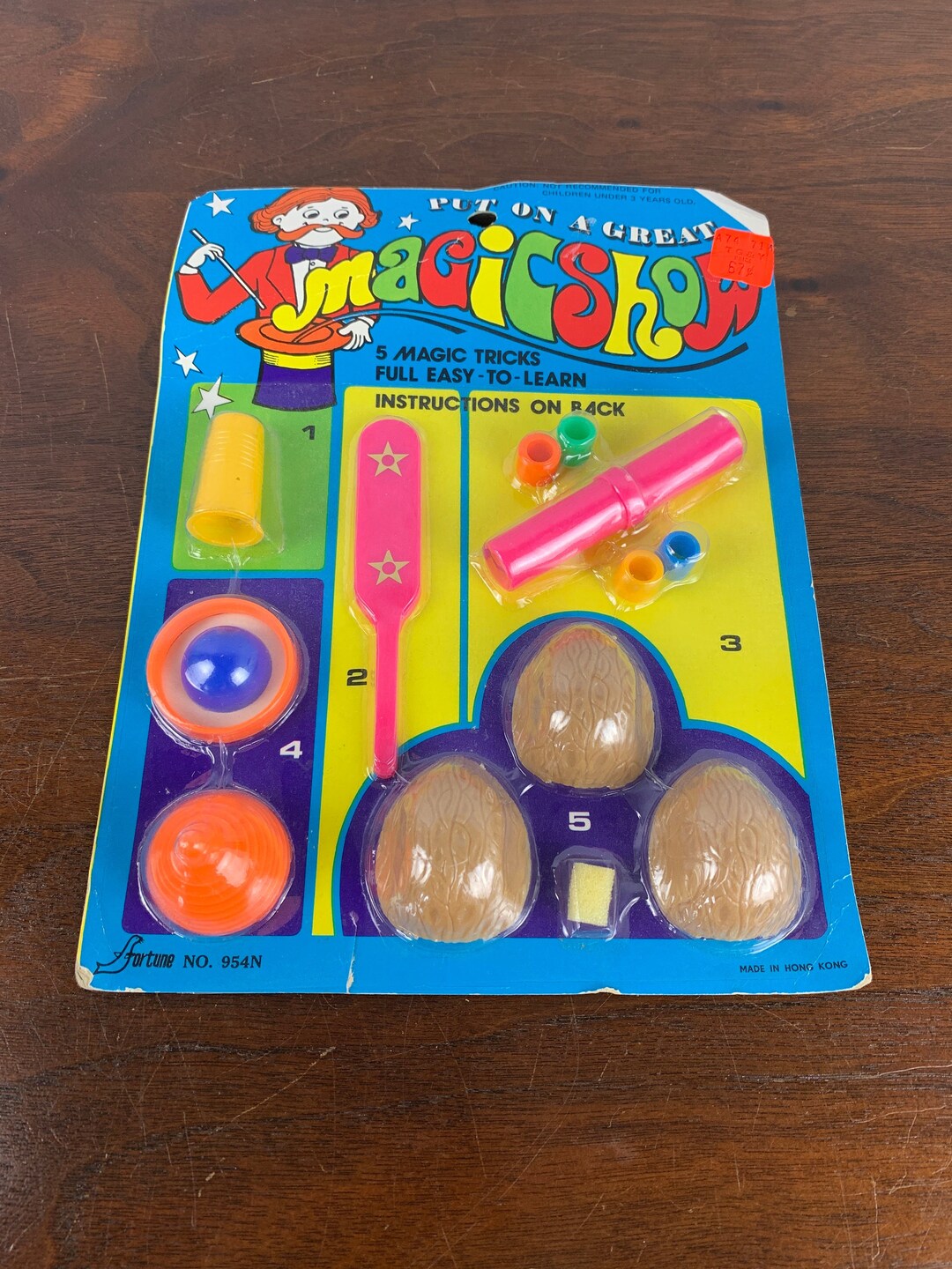 Vintage Dime Store Magic Show Kit Unopened 1960s Kitsch - Etsy