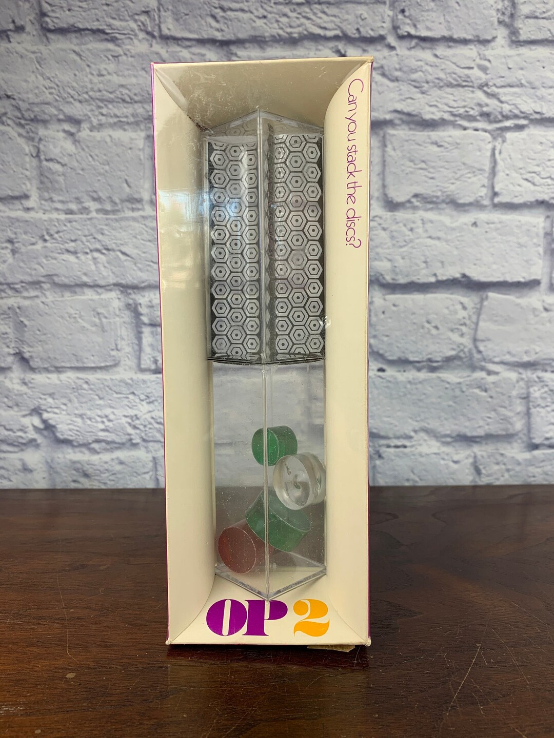 Vintage OP2 Sealed Disc Stacking Game in Original Box Unopened 1970s ...