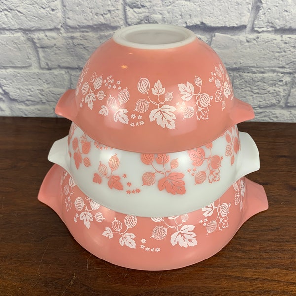 Pink Pyrex Bowls - Etsy