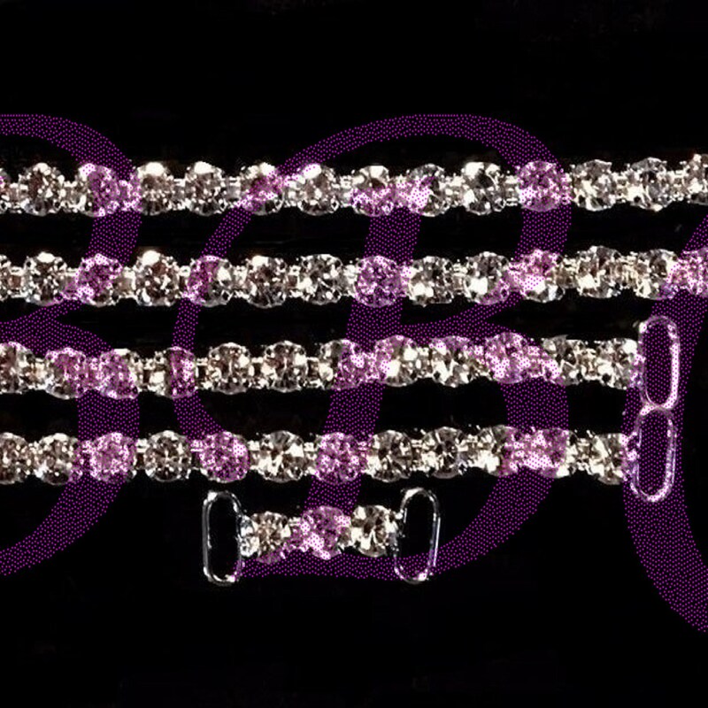 Rhinestone Bikini - Etsy