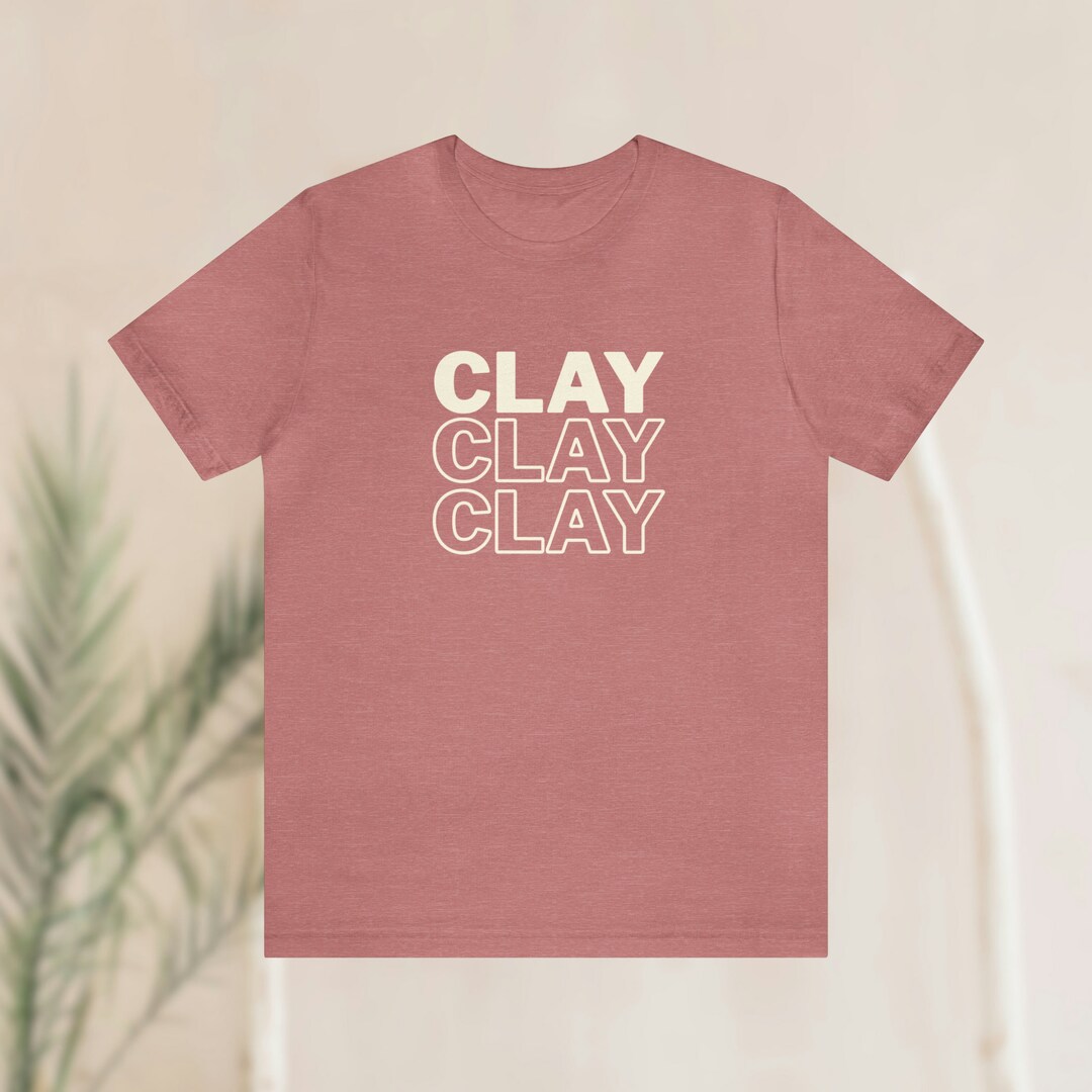 CLAY CLAY CLAY T-shirt - Etsy