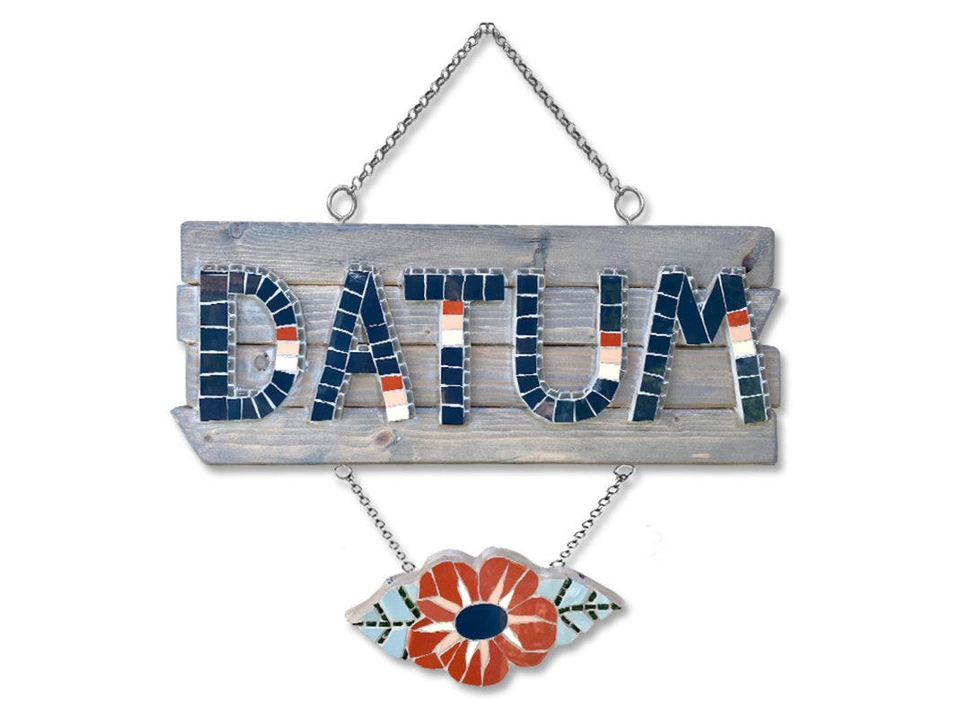 Custom Outdoor Welcome Sign, Personalized Sign, Mosaic Art, Front Door ...
