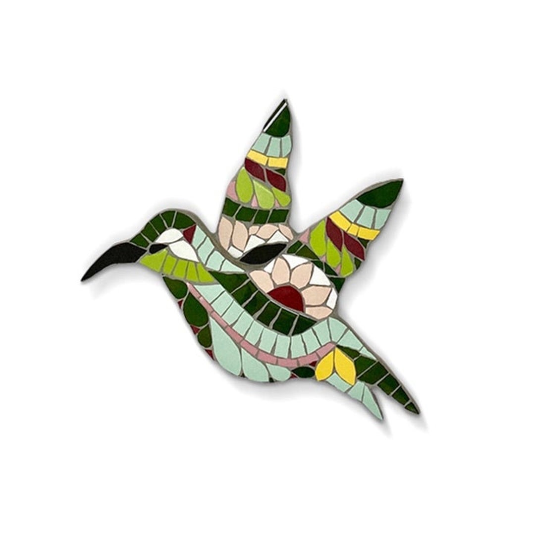 Mosaic Art Tiles, Ceramic Tile Wall Art, Mosaic Hummingbird Wall Art ...