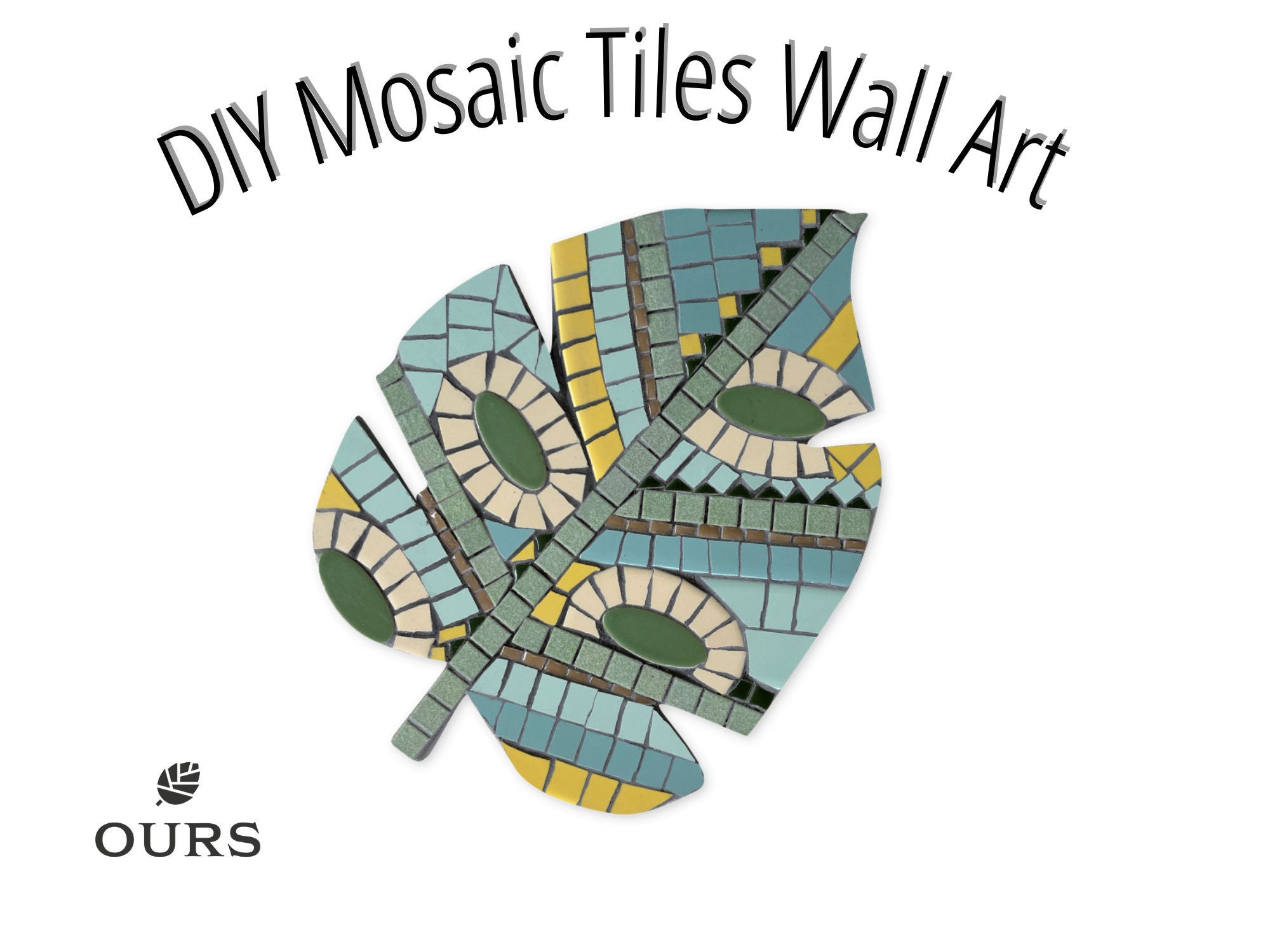 DIY Mosaic Art Kit for Adults, DIY Mosaic Tile Wall Art Kit, Craft Set ...