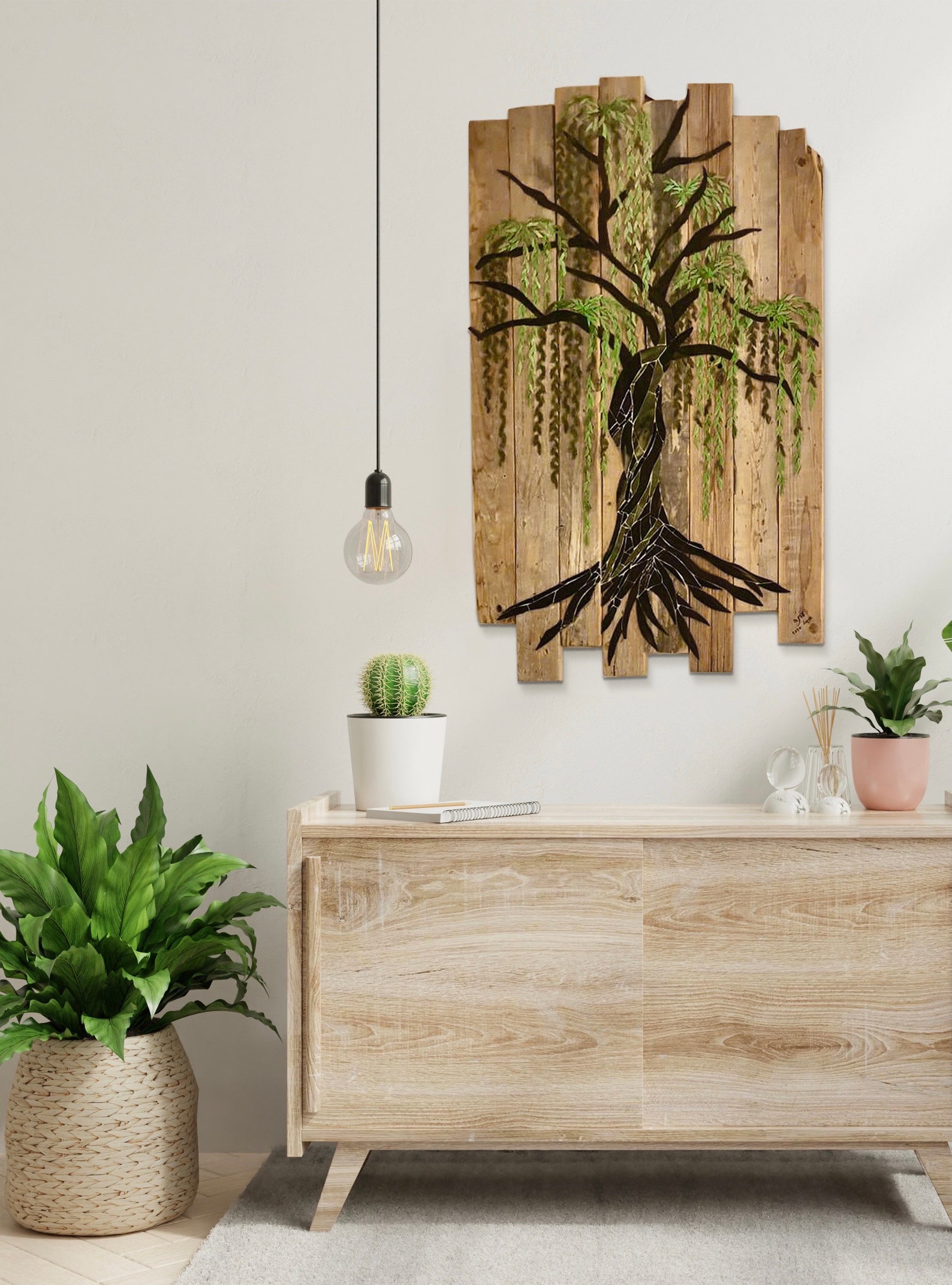 Tree Art Work / Mosaic Home Art / Mosaic Wall Art - Etsy