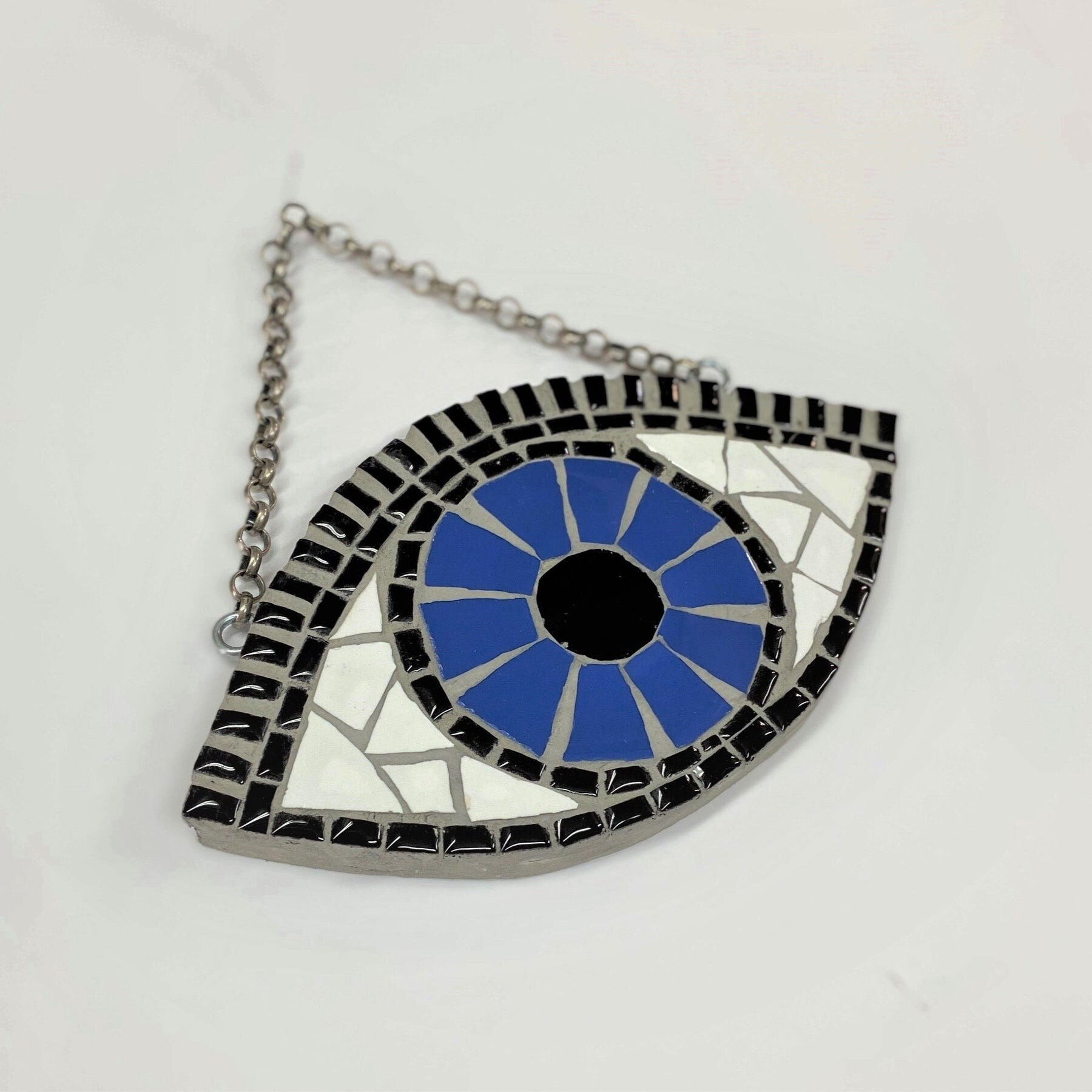 Mosaic Wall Art, Blue Wall Art, Eye Wall Art, Third Eye Wall Decor ...