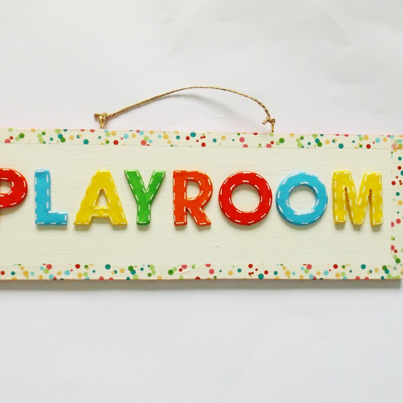 Playroom Sign - Etsy