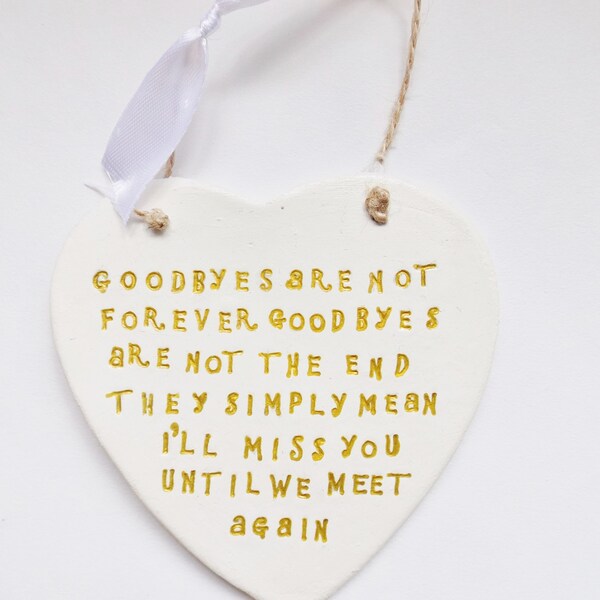 Goodbye - Etsy UK
