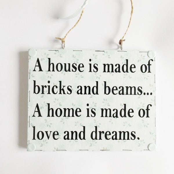 Home Quote Signs - Etsy