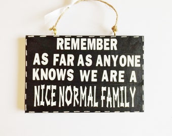 Nice Normal Family - Etsy