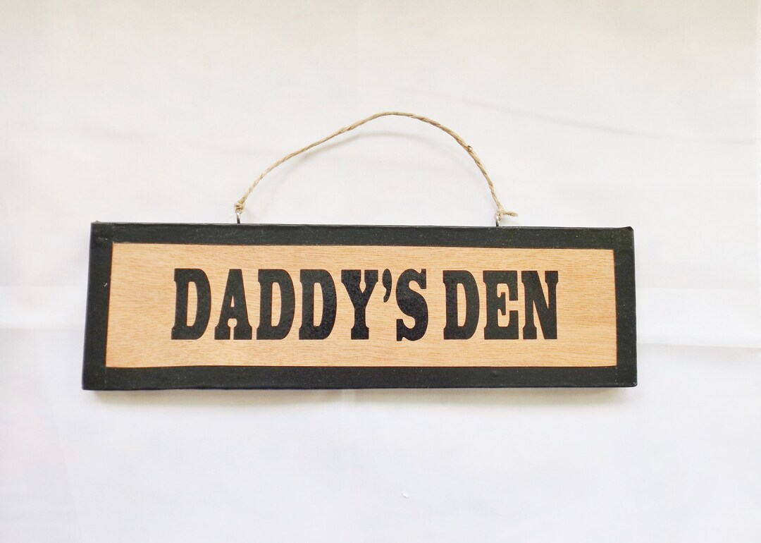 Office Den Door Sign Customised Wall Plaque Home Wall Decor Meaningful ...