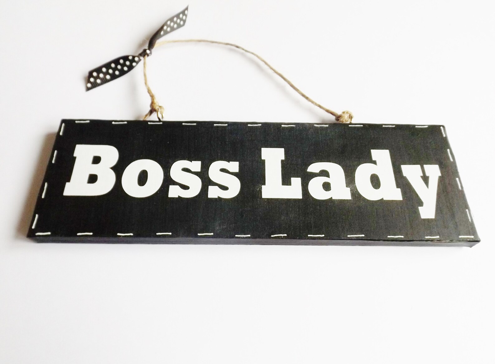 Boss Lady Door Sign Wall Hanging Plaque Home Office Decor Gift | Etsy