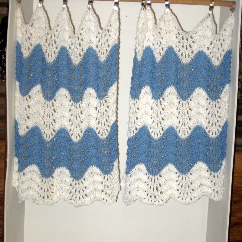 Knit Curtains - Etsy