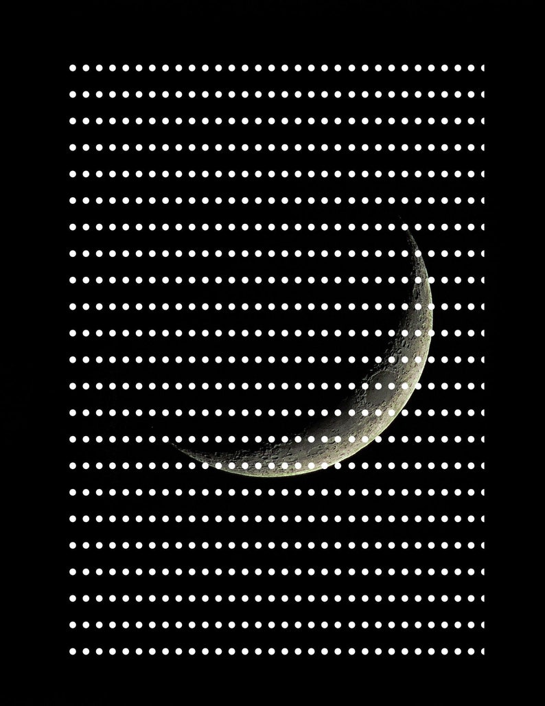 Half Moon Bullet Journal PDF Printable Page - Etsy