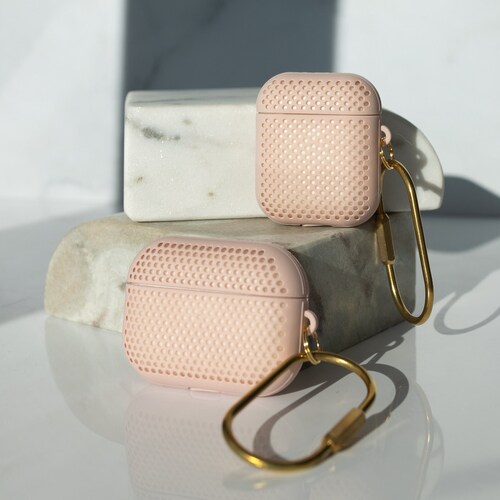 Matte Pink Airpod Case Slim Protective Airpod Case With - Etsy