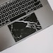 Black Marble Vinyl Trackpad, Mousepad Tech Accessories, MacBook Decal ...