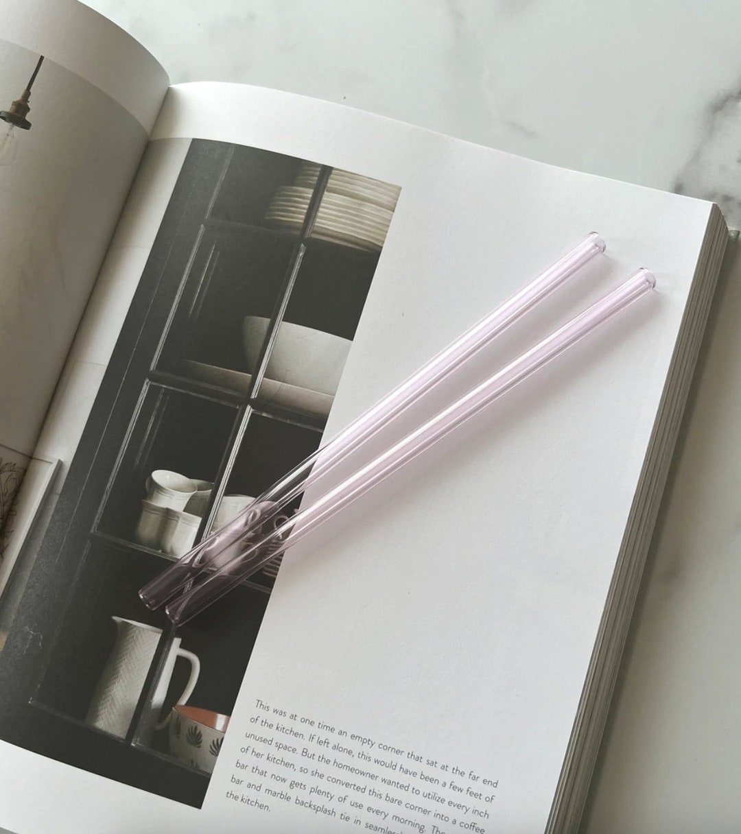 Pink Glass Straw, Tumbler Straw, Drinking Straw, Reusable Straw, Glass ...