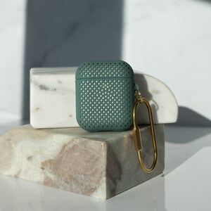 Mesh Matte Green AirPod Case, Airpods Keychain Case, AirPod Pro Case ...