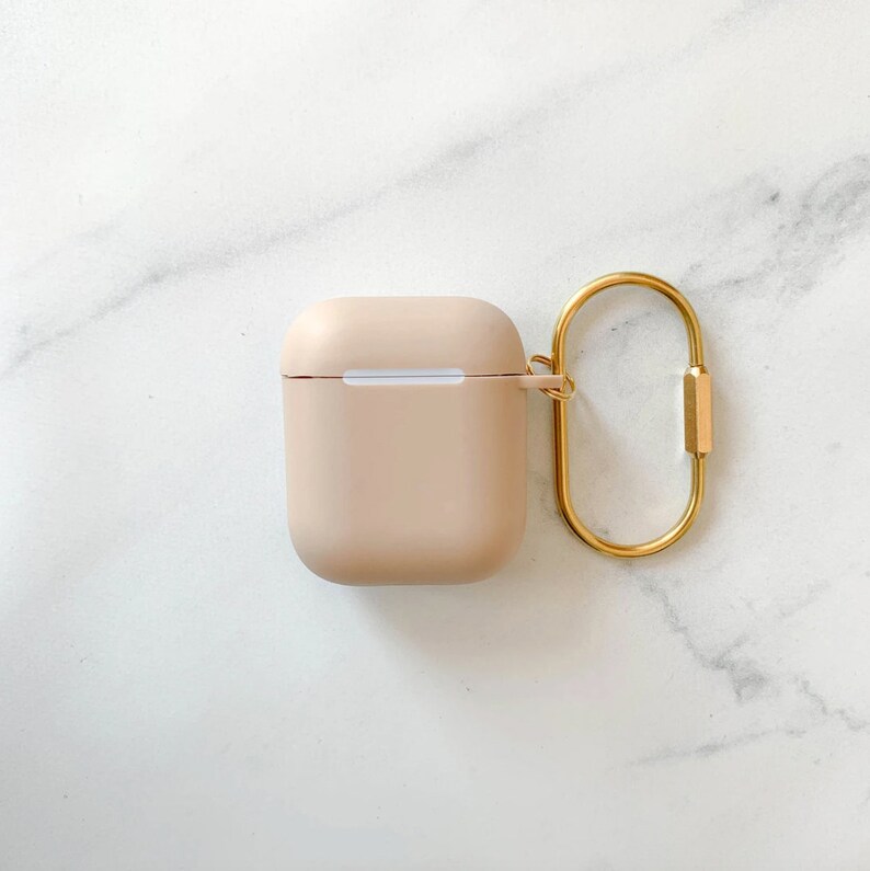 Rose Airpod Case Slim Protective Airpod Case with Gold Hook | Etsy