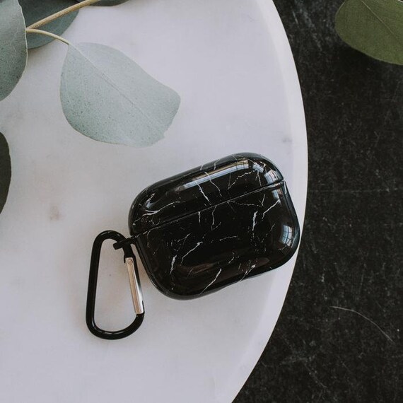 Black Marble Airpod Pro Case Slim Protective Hard Shell - Etsy