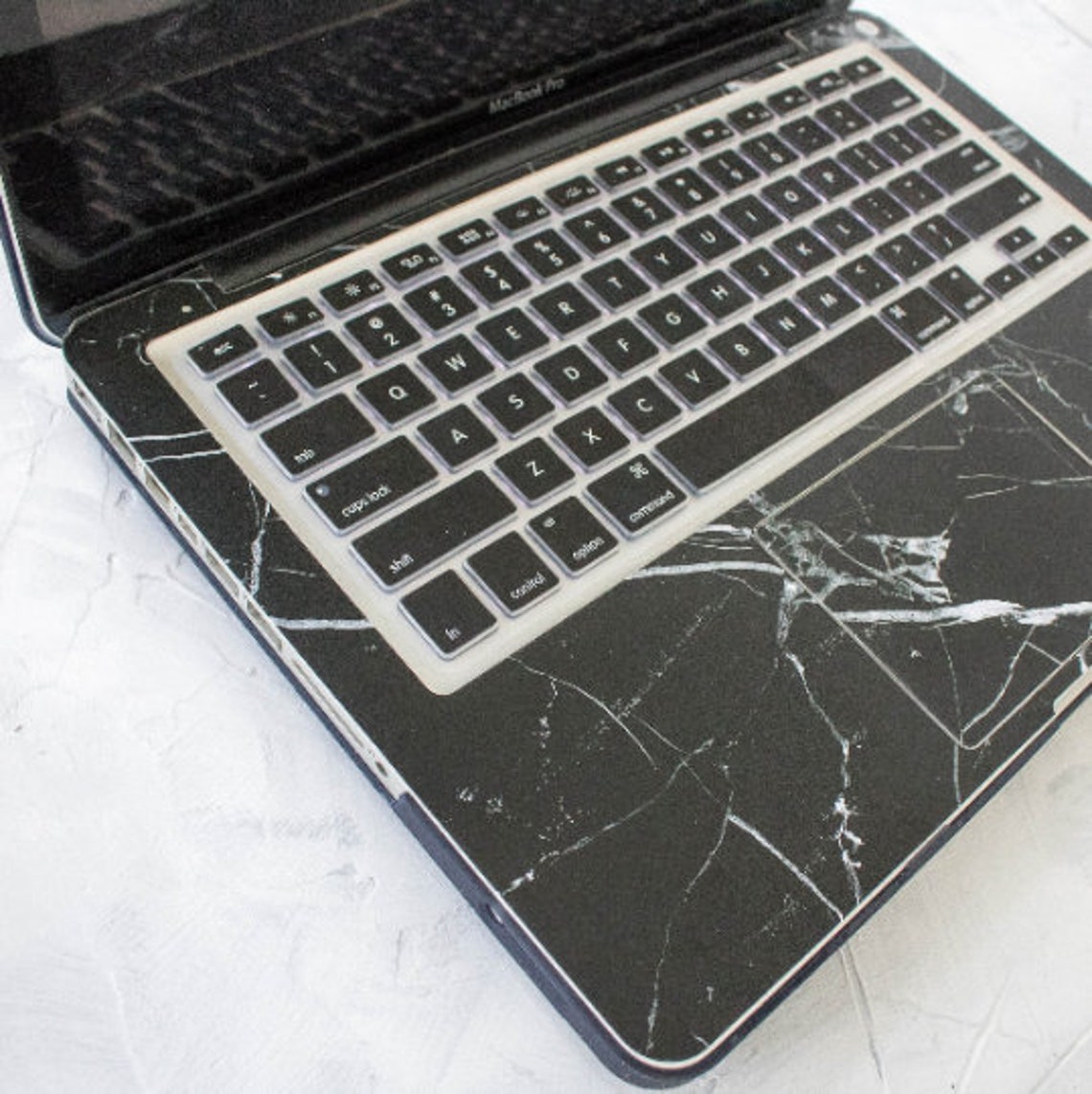 Black Silicone Keyboard Cover Macbook Pro 13 Macbook Air | Etsy