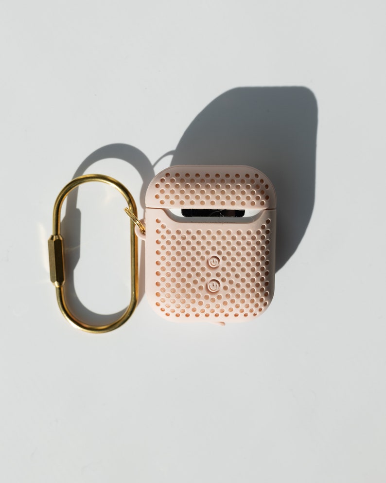 AirPod 1+2 Generation Case, Mesh Matte Pink AirPod Case, AirPod Pro ...
