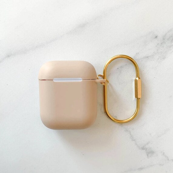 Rose Airpod Case Slim Protective Airpod Case With Gold Hook - Etsy