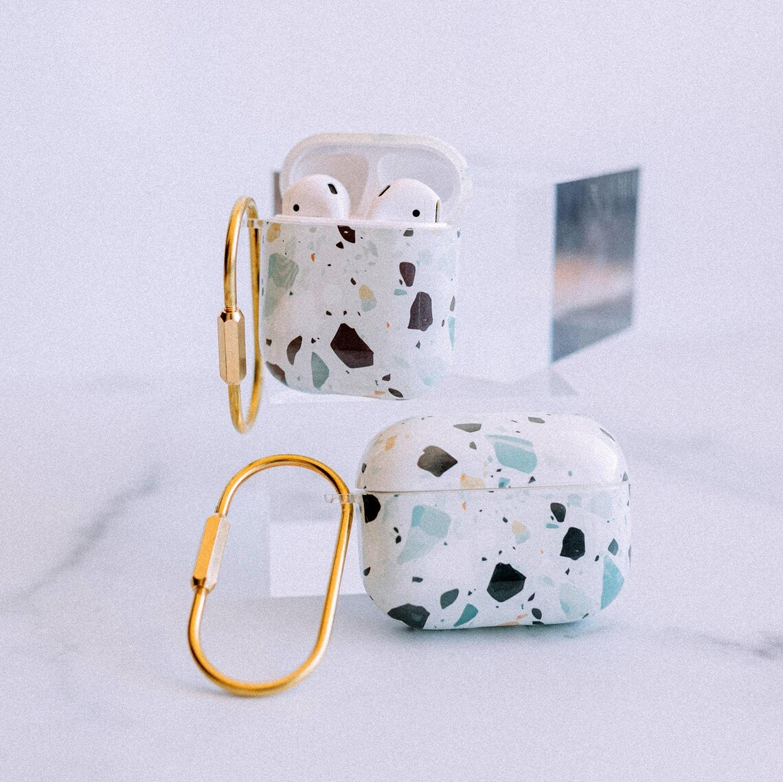Terrazzo Airpod Cases Slim Protective Hard Shell Airpod Case - Etsy