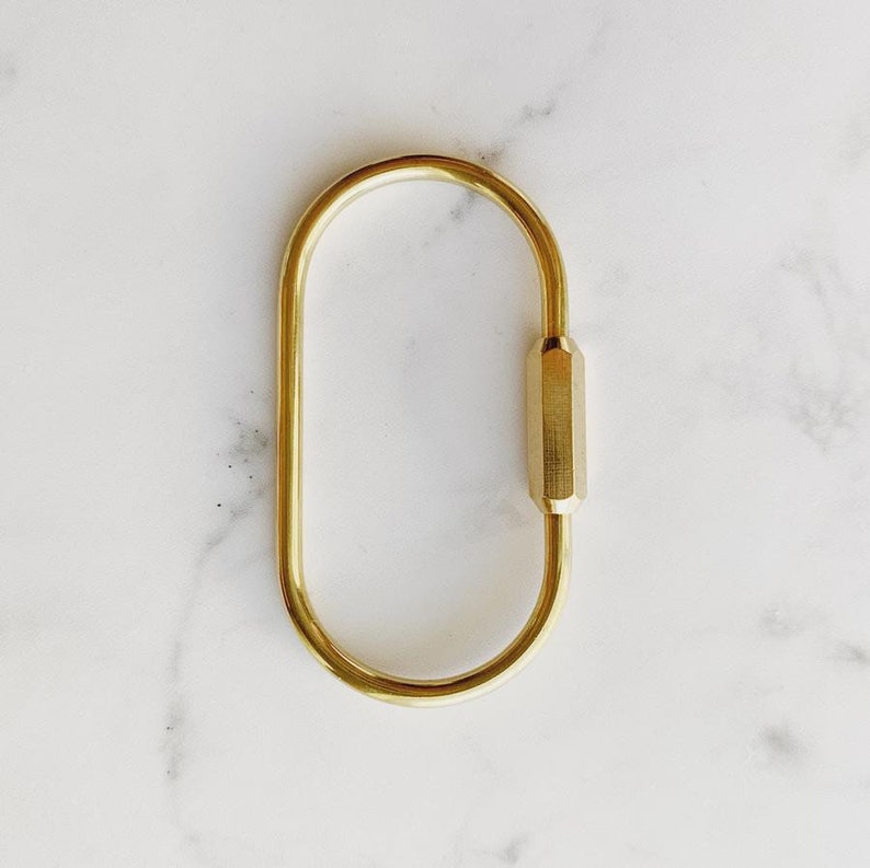 Gold Hook Keyring, Gold Keychain, Keychain Holder Cute, Gold Hook, Car ...