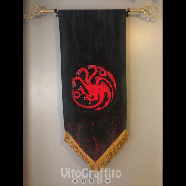House Sigil Banner Flags - Etsy