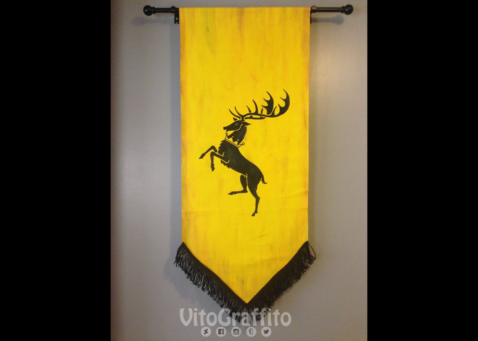 House Baratheon Sigil Banner Game of Thrones - Etsy