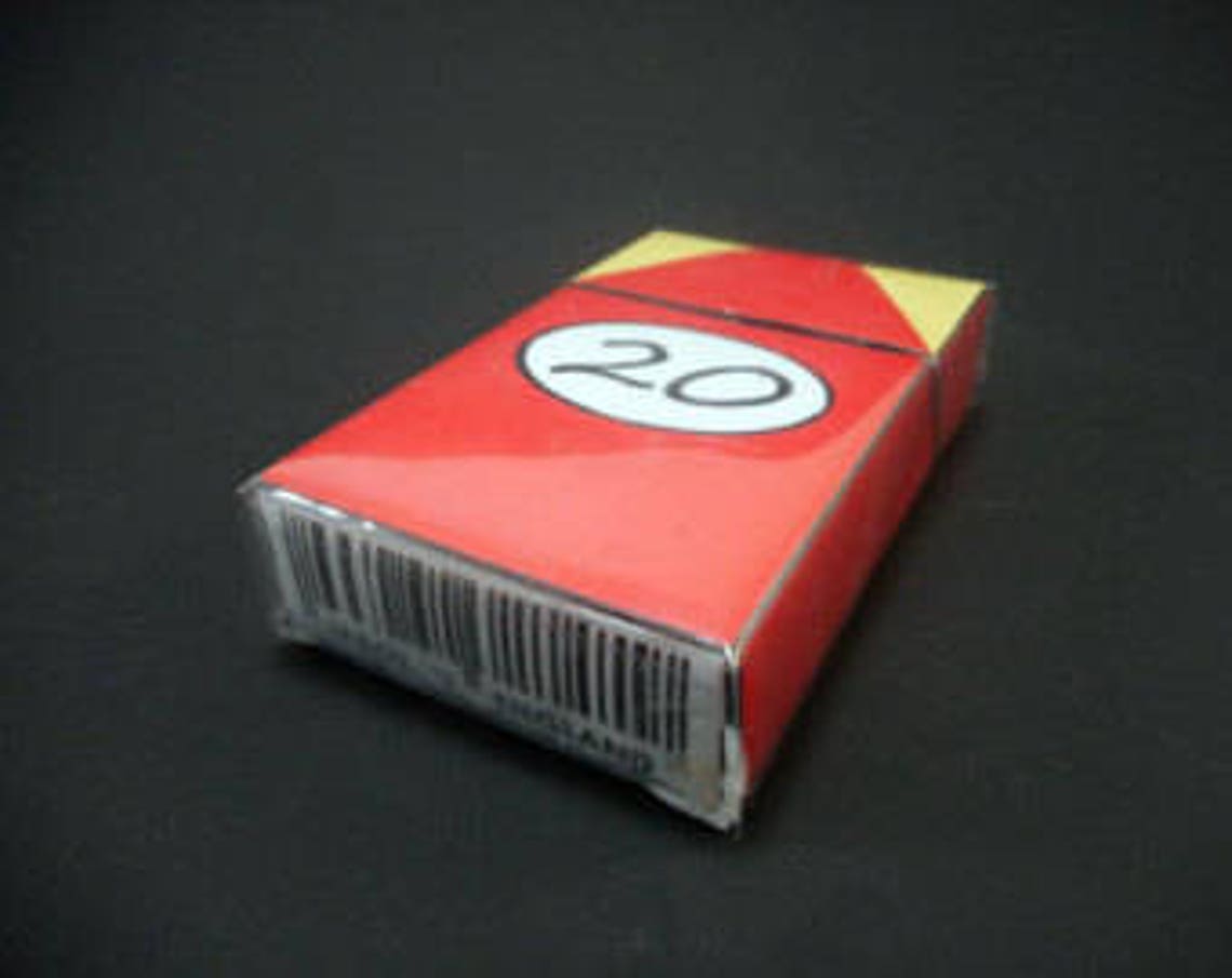 Lucky Lungs 666 Cigarette Box Prop or 20 Cigarette Box Prop - Etsy