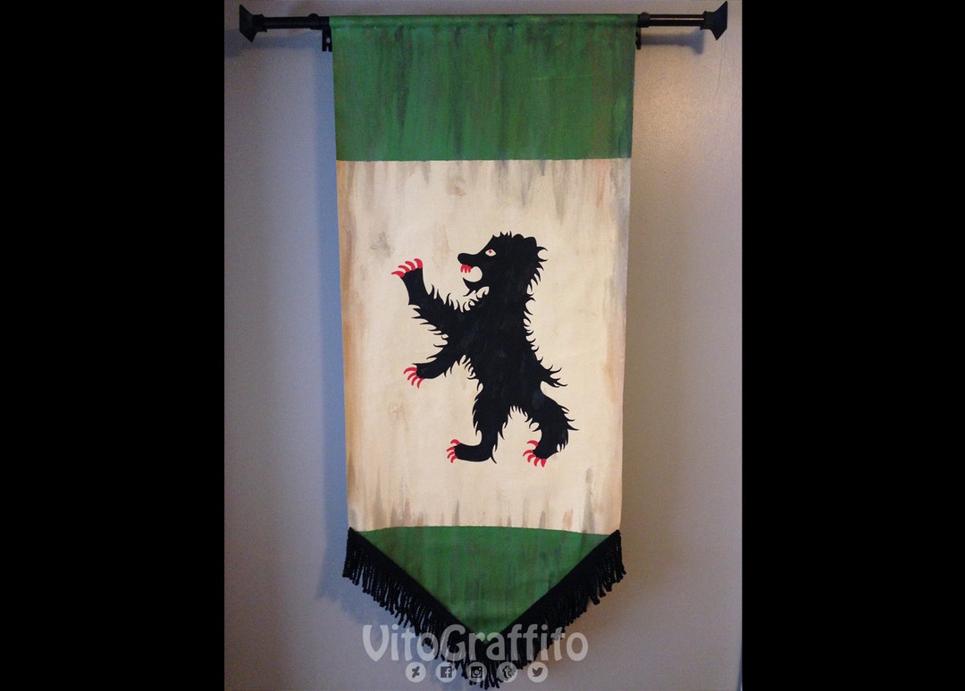 House Mormont Sigil Banner - Game of Thrones - Etsy