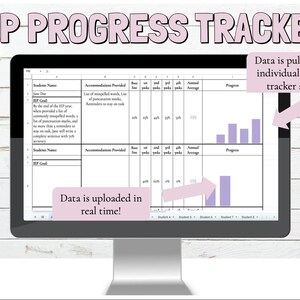 6 Weeks IEP Progress Tracker and Data Collection File - Etsy
