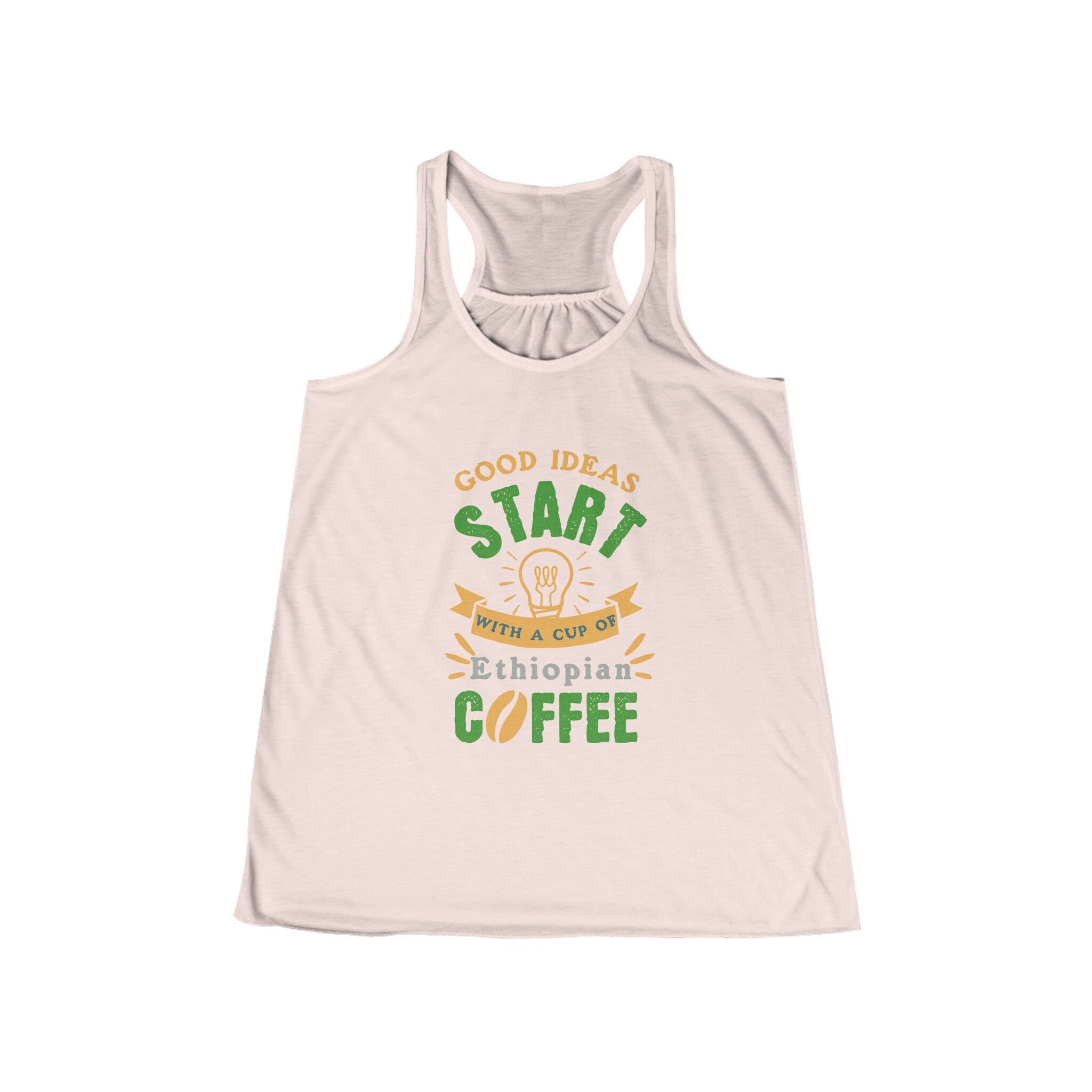 Ethiopian Tank Top.'good Ideas Start With A Cup of Ethiopian Coffee ...
