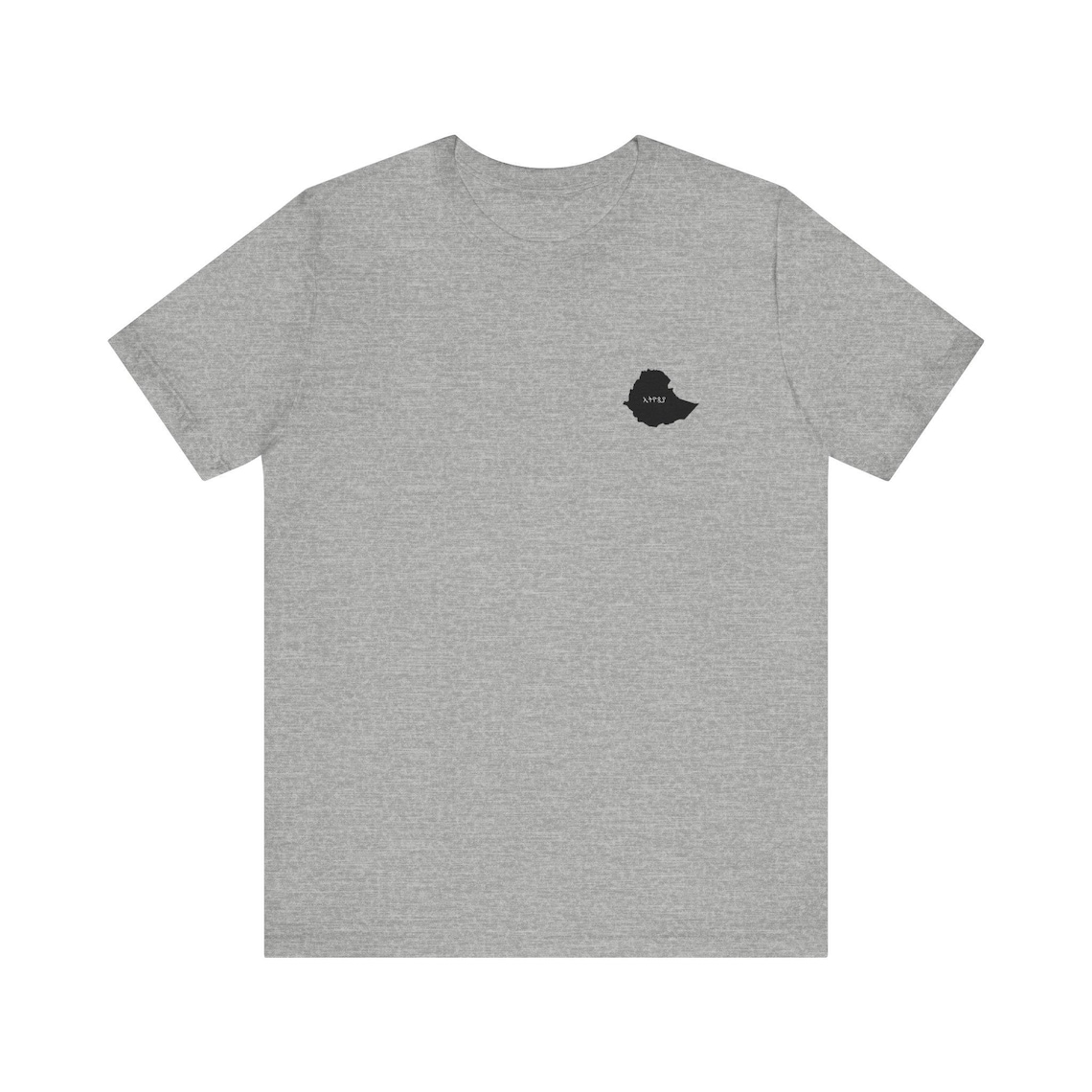 Ethiopian T-shirt, Map of Ethiopia, Gift for Him Her, Ethiopian ...