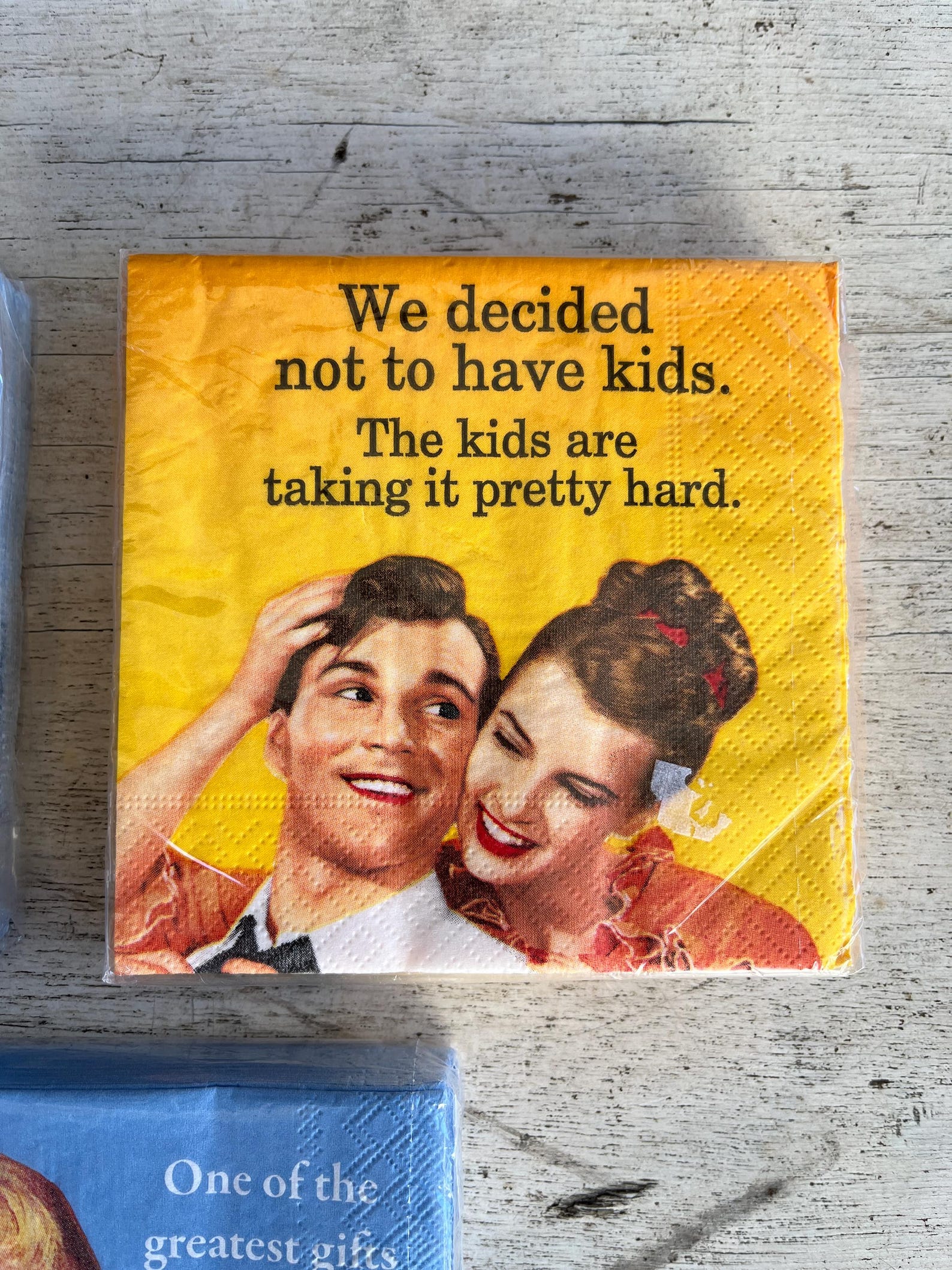 Vintage 1950's Style Humorous Cocktail / Beverage Paper Napkins - Etsy
